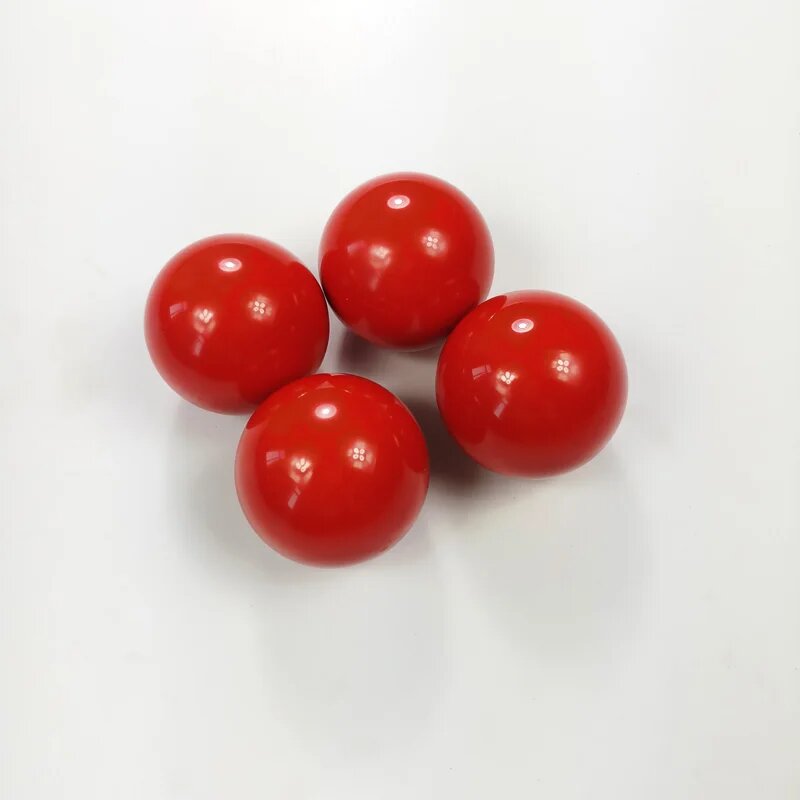 Xmlivet шары для снукера 3 шт, смола, смешанные цвета Красный, red 52.5mm