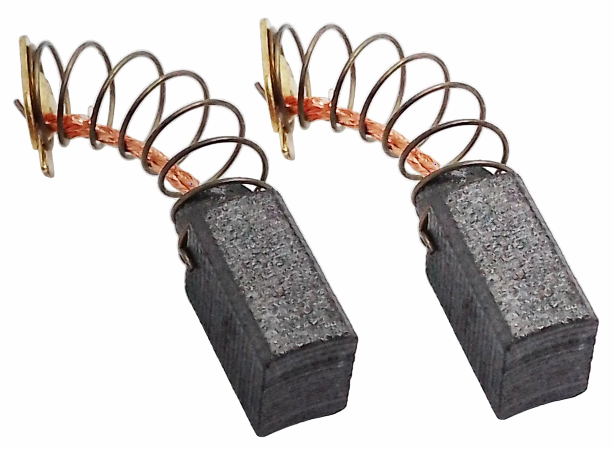 Щетка угольная 6x9x12 пятак-пружина УШМ Sturm AG95141P ( 2шт)