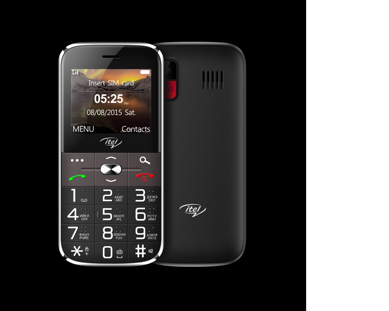Мобильный телефон ITEL IT2590 DS Black