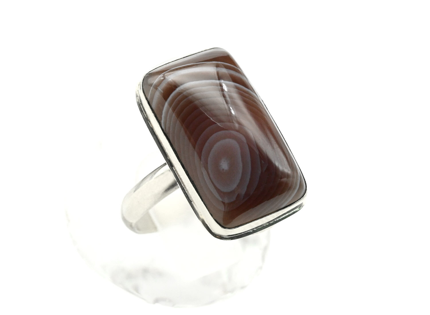 Кольцо, агат