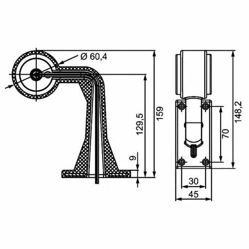 Фонарь габаритный Hella 2XS357005031