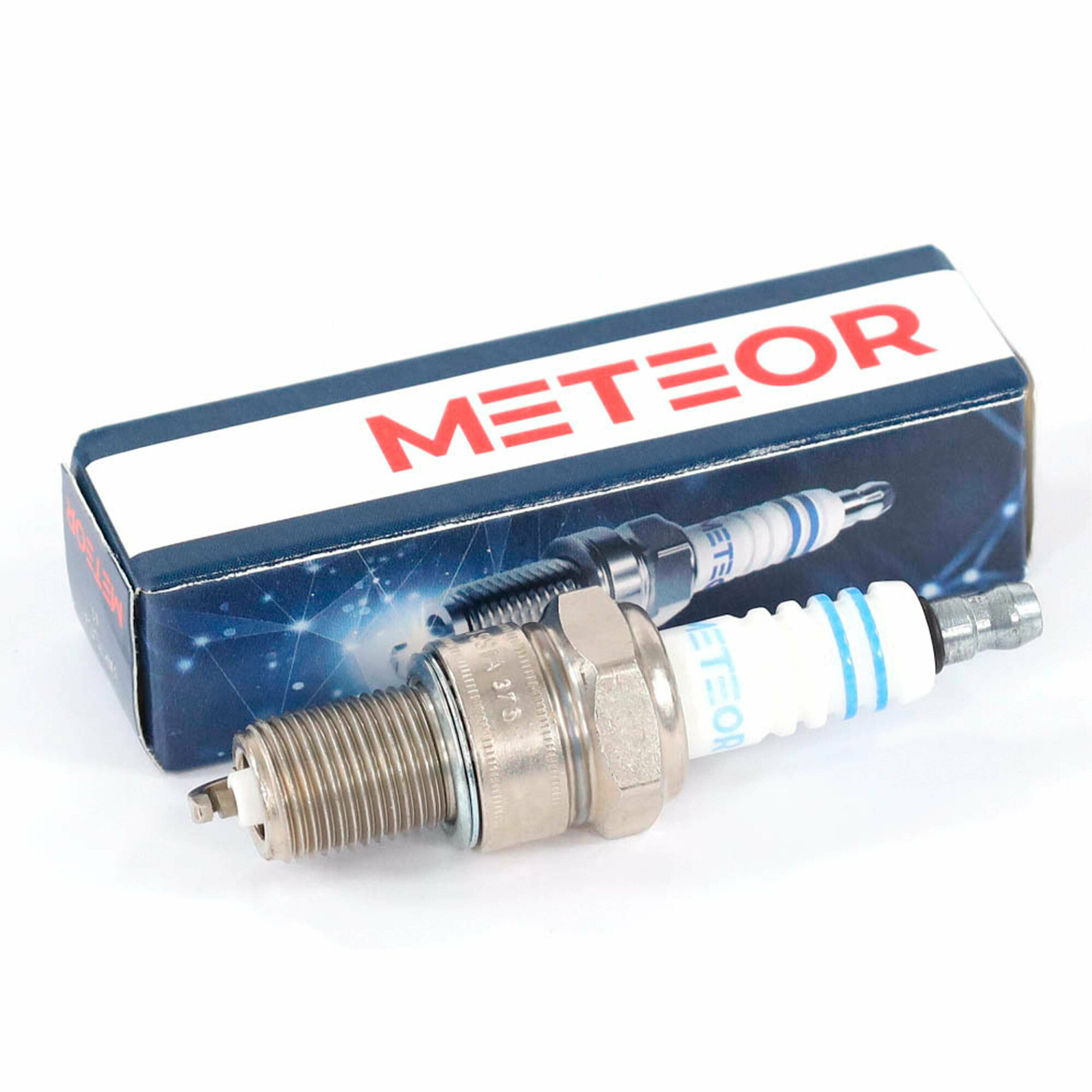 Свеча METEOR Blue Line WR7DC+ Audi, BMW, BYD, Chery, Chevrolet, Citroen, Daewoo, Daihatsu, Dodge