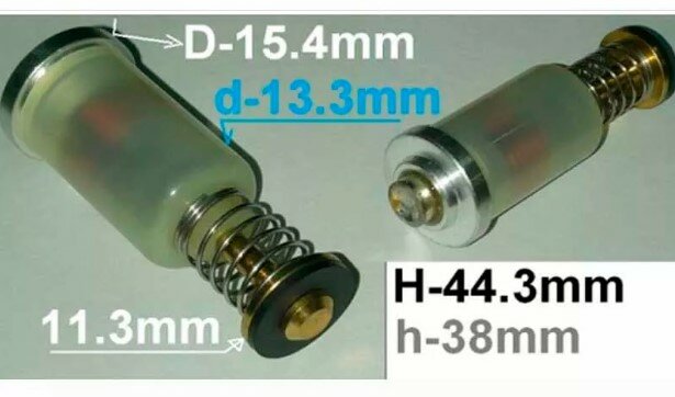 Электромагнитный клапан газовой плиты 15мм WC204