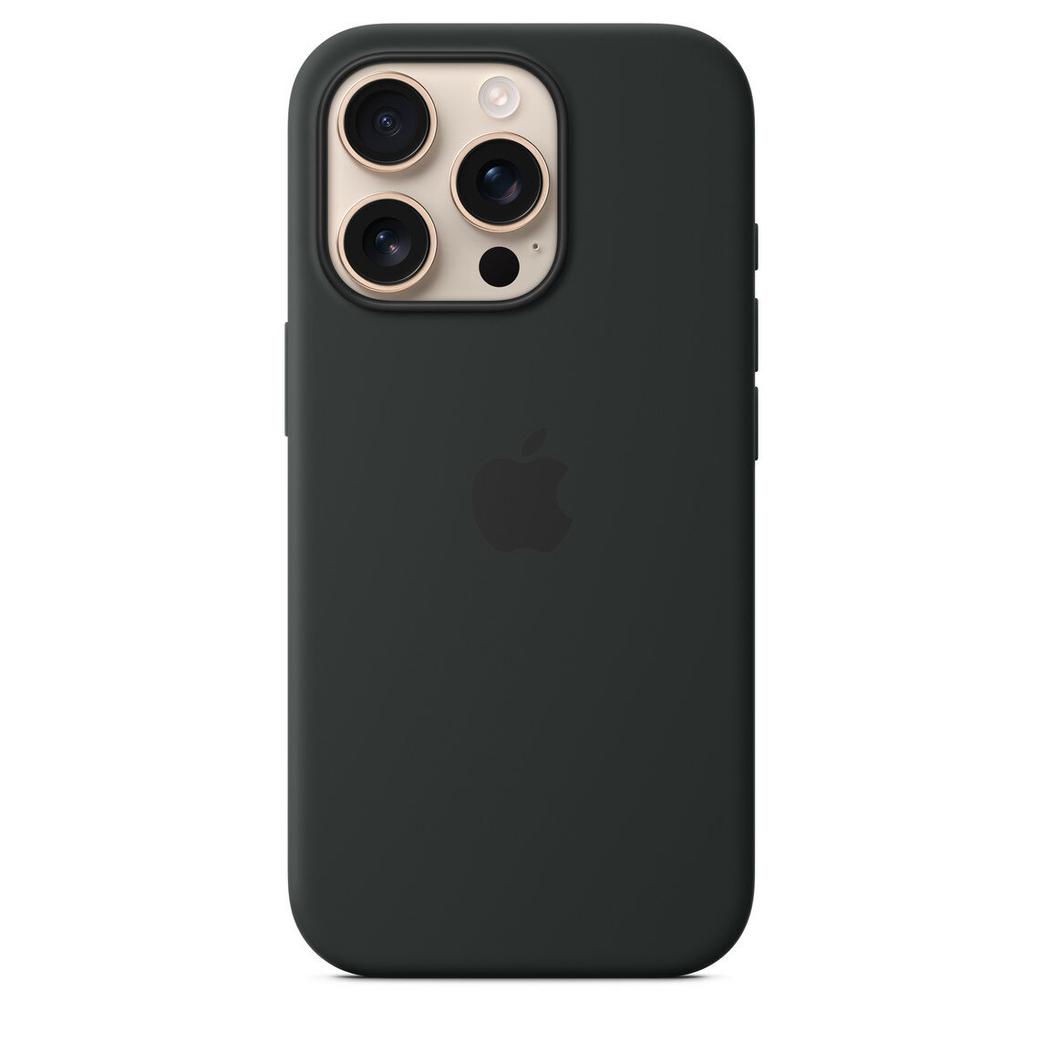 Силиконовый чехол Silicone Case MagSafe для iPhone 16 Pro Max Black