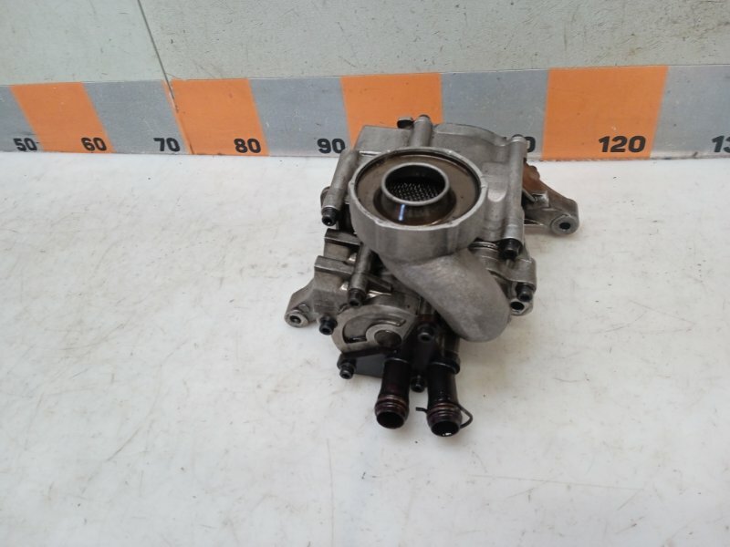 Б/У 4.9 BKW TDI, Фольксваген Туарег Насос масляный Volkswagen Touareg 2004 299388 VAG арт. 07Z115389H