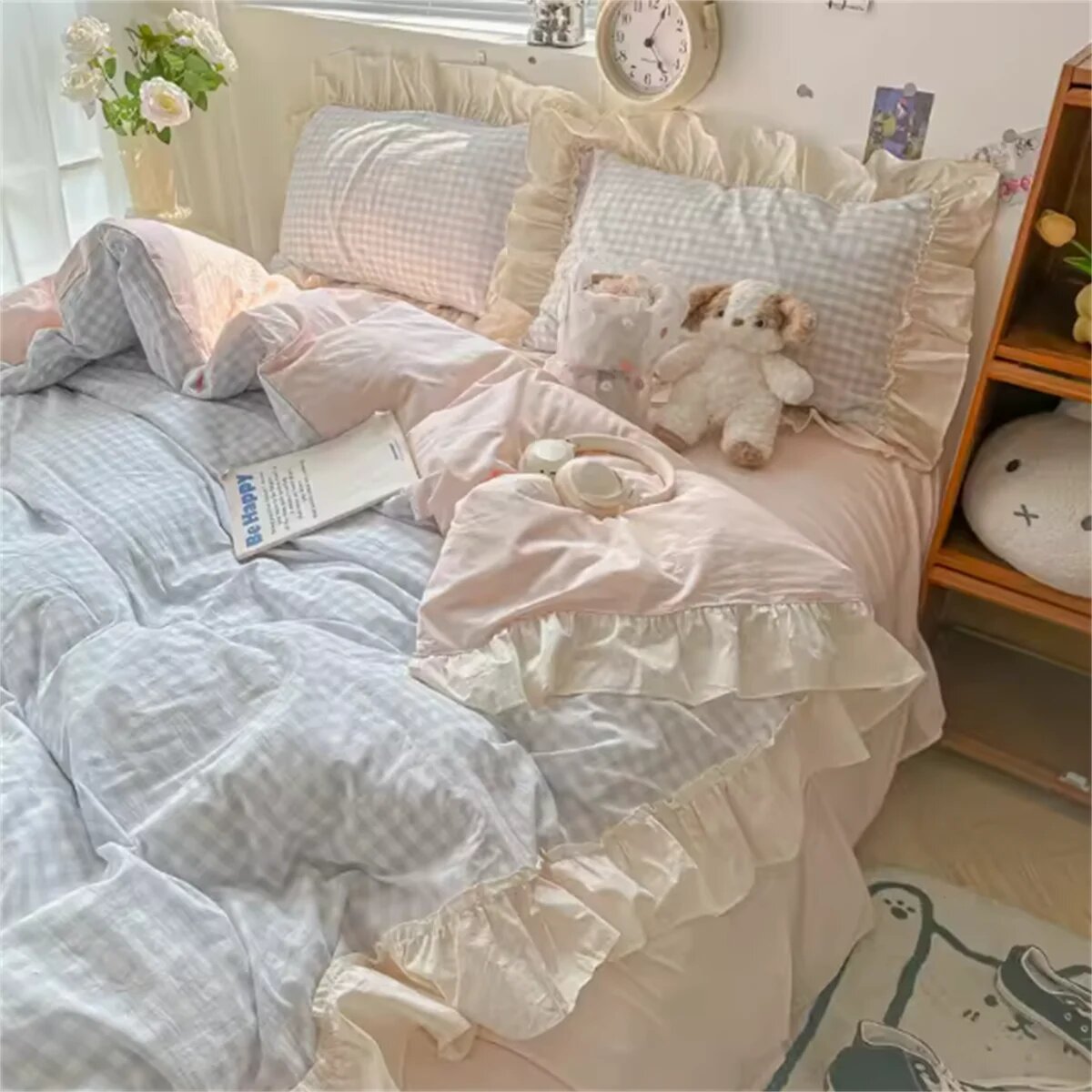 Комплект постельного белья Princess Style 4 шт, 100% полиэстер, 01, 150x200 4pcs