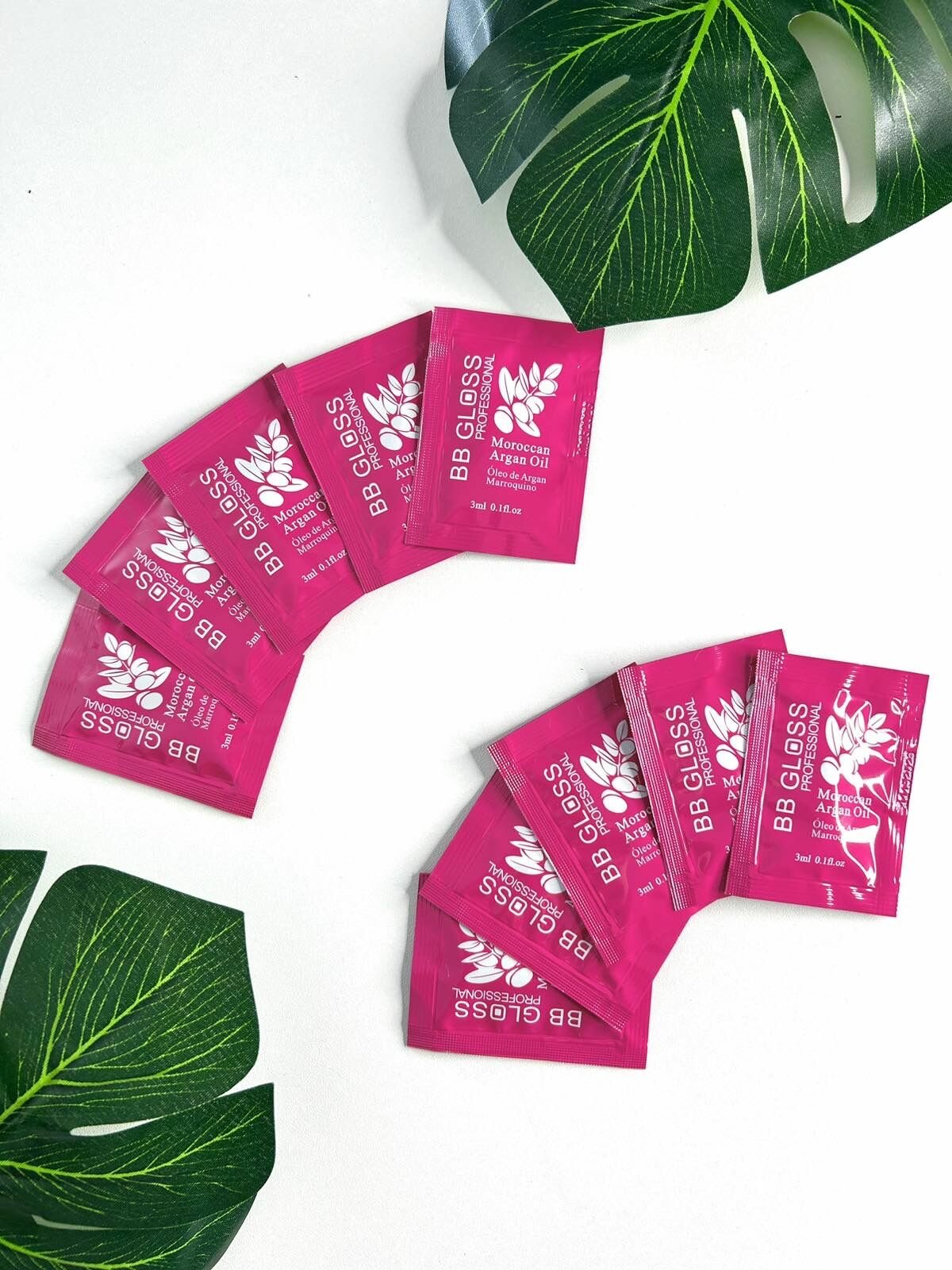 Набор Саше BB Gloss Moroccan Argan Oil масло саше 10 шт * 3 мл