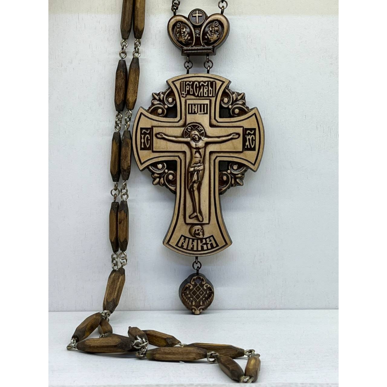 Крест наперсный наградной / из дерева