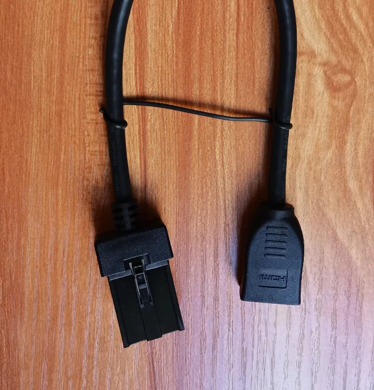 HDMI кабель тип E 0.3 м HDMI-1