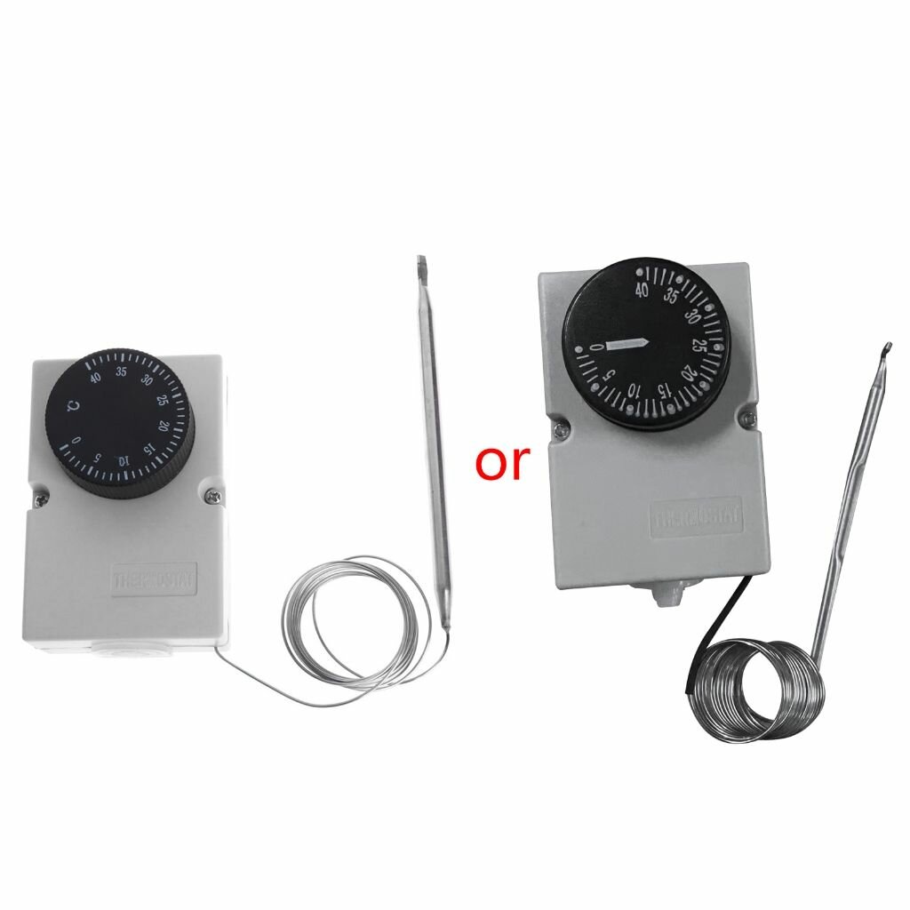 Термостат для электрической печи с капилляром 50 см, Серый