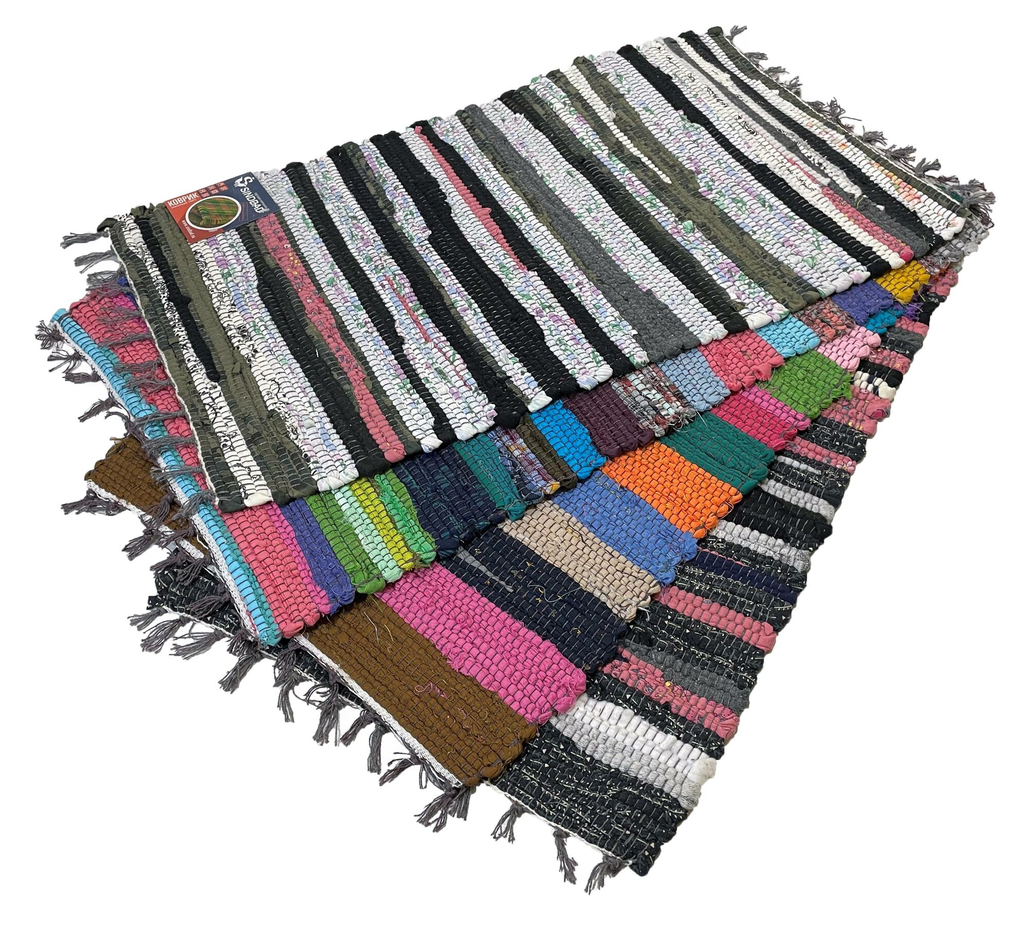 Коврик для прихожей 50*90см СБ вологодский хлопковый. Арт.6021