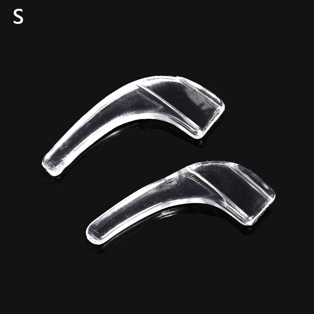 10 пар прозрачных силиконовых заушников для очков Gootrades S