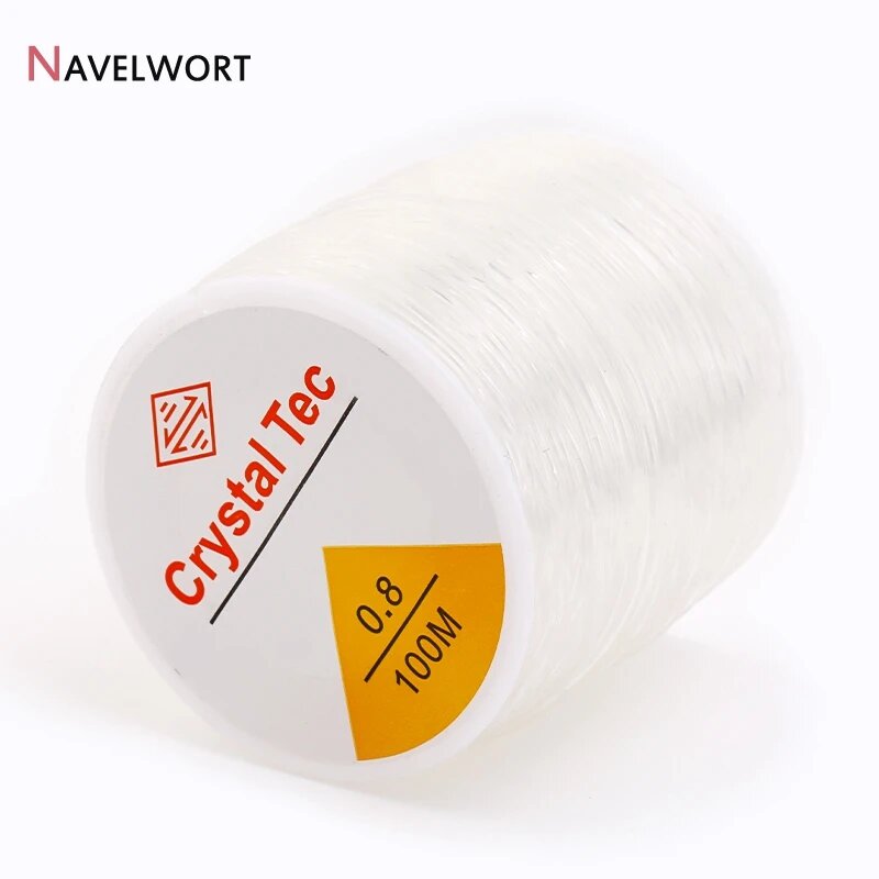Эластичная леска NAVELWORT для бижутерии 100 м 0.8mm-100m