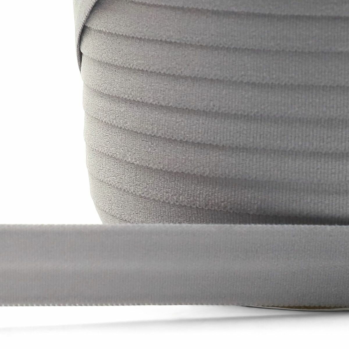 Бейка трикотажная 15мм*132м 0511-0071 (8139 серый)