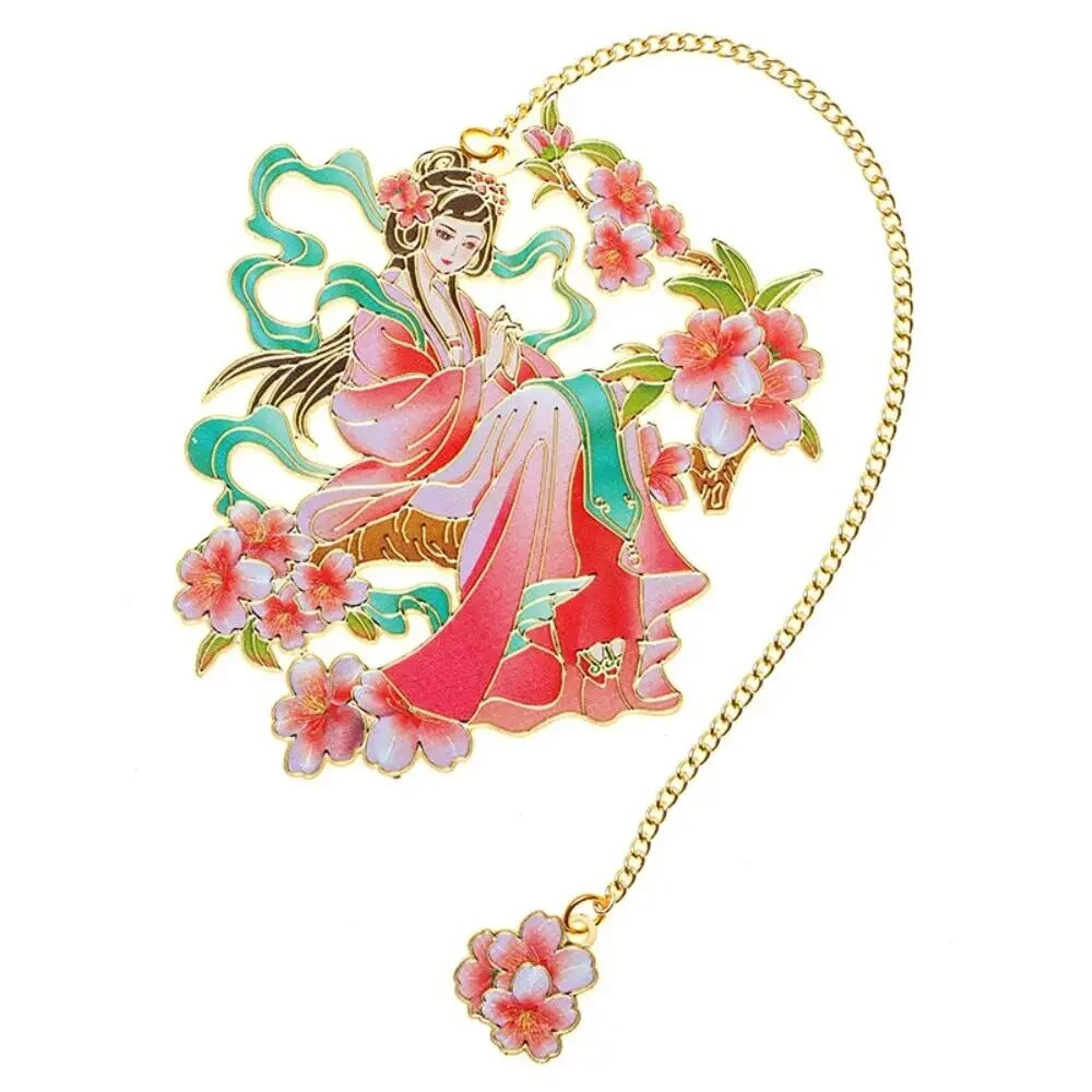 Розовый Bookmark "Цветочная фея" Peach Blossom