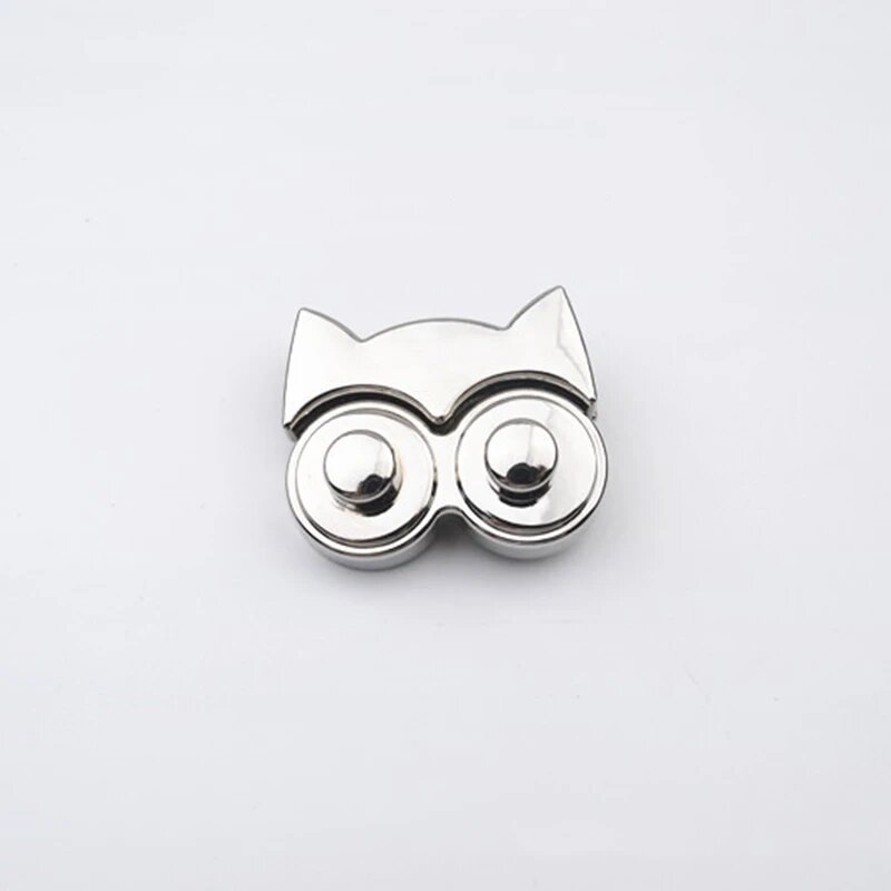 Металлические пряжки совы Silver для рукоделия