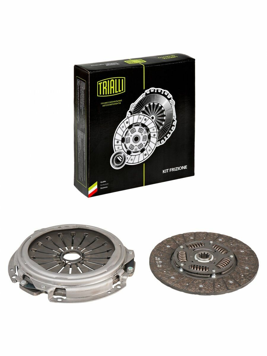 Сцепление в сборе для а/м Iveco Daily III (99-)/IV (06-)/V (11-)/VI (14-) 3.0D (без муфты) (FR 1602), TRIALLI FR1602