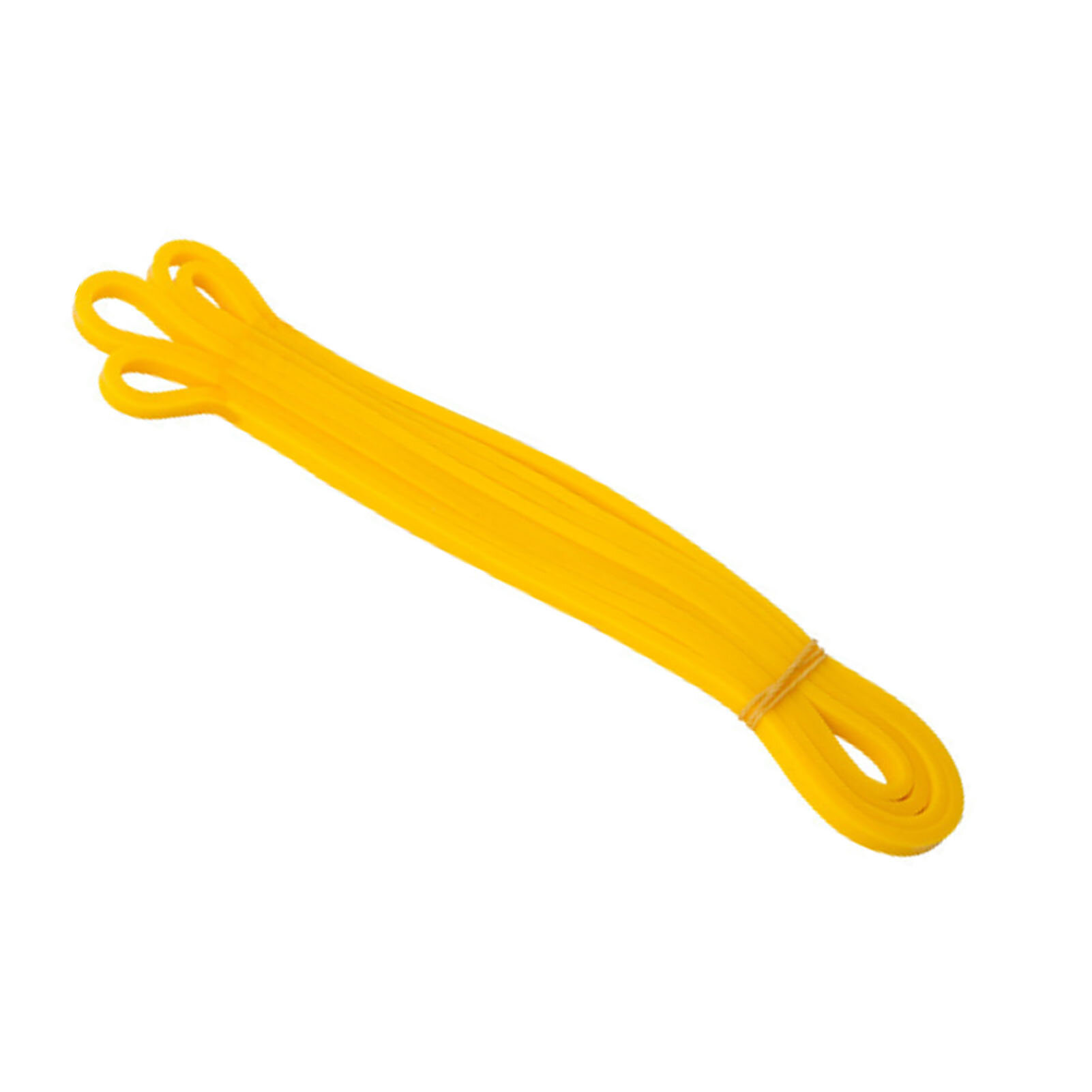 Эластичная лента для упражнений, желтые эргономичные, многофункциональные, прочные и прочные эспандеры для фитнеса, силовых тренировок