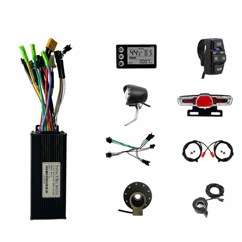 36V 48V 750W 1000W Электрический мотороллер 30A Контроллер Интеллектуальный бесщеточный трехрежимный контроллер + дисплей S866