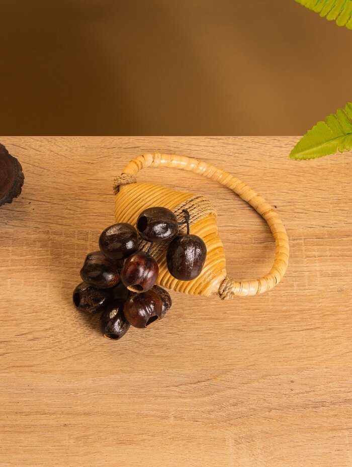 Сувенирный музыкальный инструмент «Маракас», 12×14×9 см