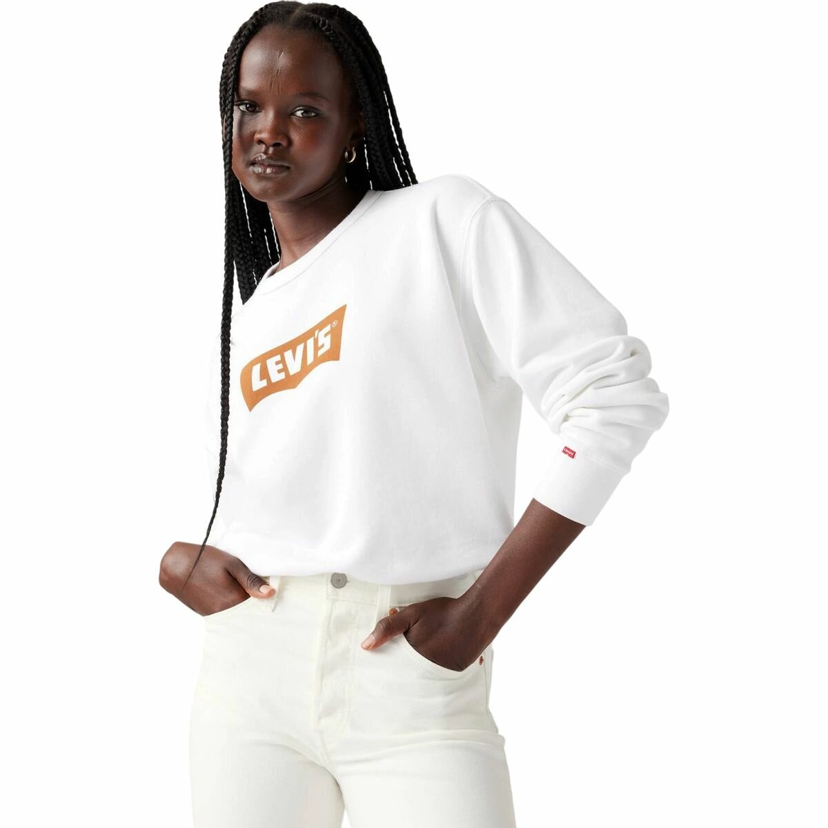 Свитшот GR ICONIC HERITAGE CREW WHITES
