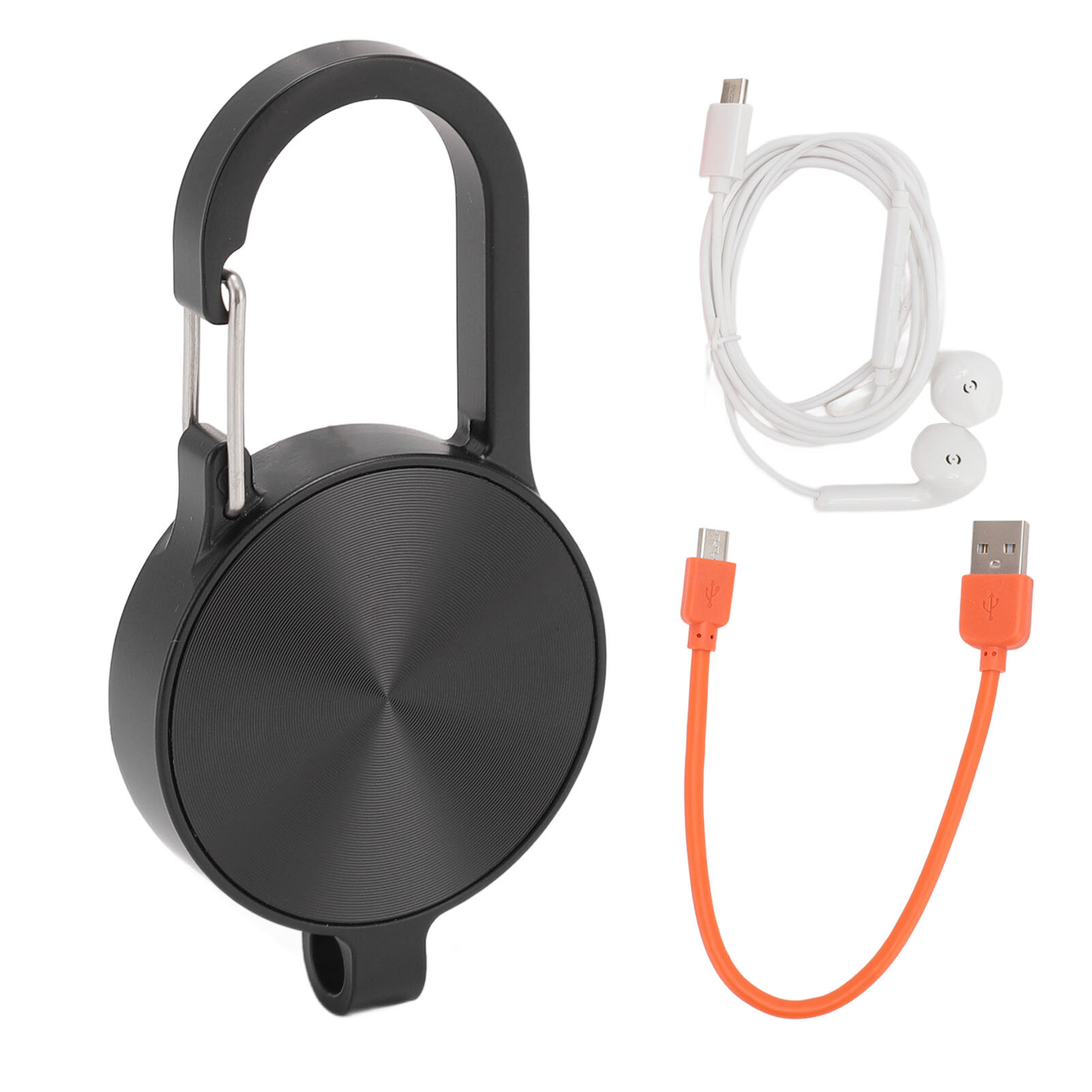 Диктофон-брелок с активируемым HD-звуком, тройным шумоподавлением, мини-устройством для записи, MP3-плеером для лекций, интервью, встреч, 16 ГБ.