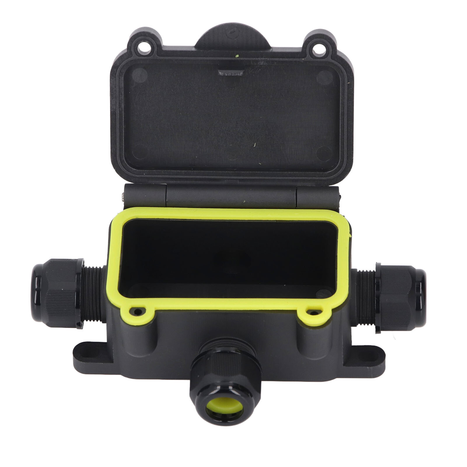 Электрическая распределительная коробка IP68, водонепроницаемая, для подключения 4 проводов, 450 В, пластиковый корпус для силового кабеля, для наружного светодиодного ландшафтного освещения.