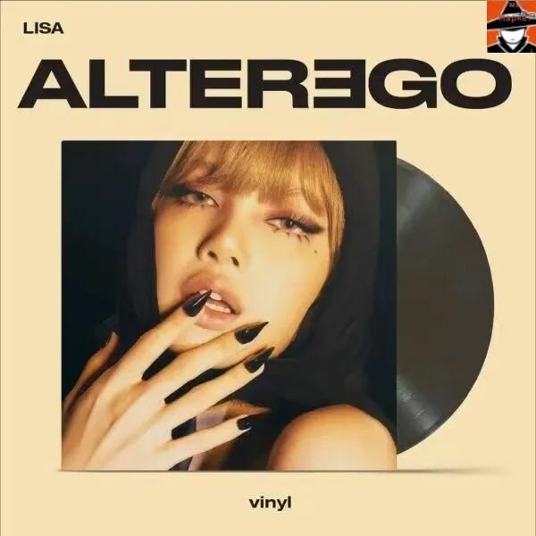LISA LALISA (ALTER EGO VERSION) Виниловая пластинка, LP, K-POP, участница BLACKPINK, для коллекции