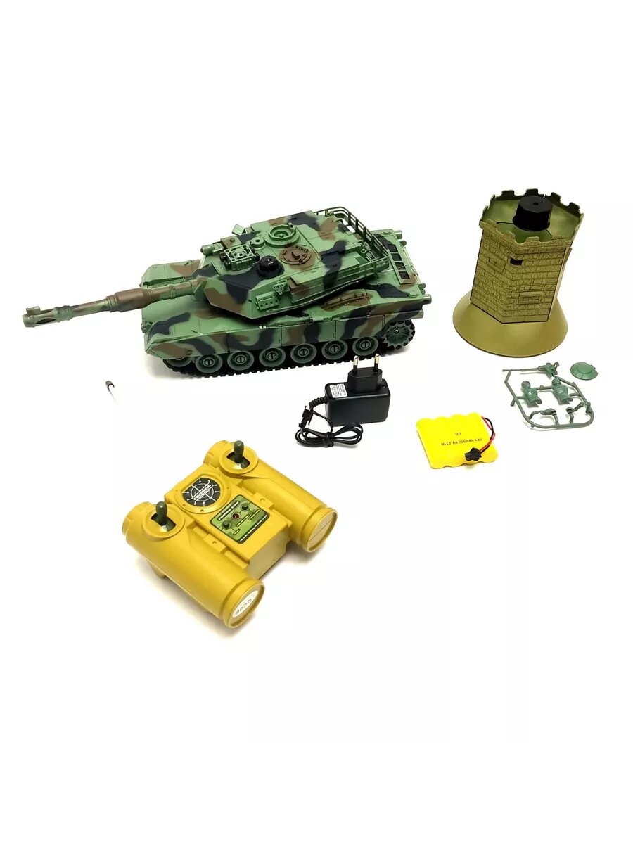 Танк US M1A2VS с башней-мишенью 27Mhz - ZEG99864