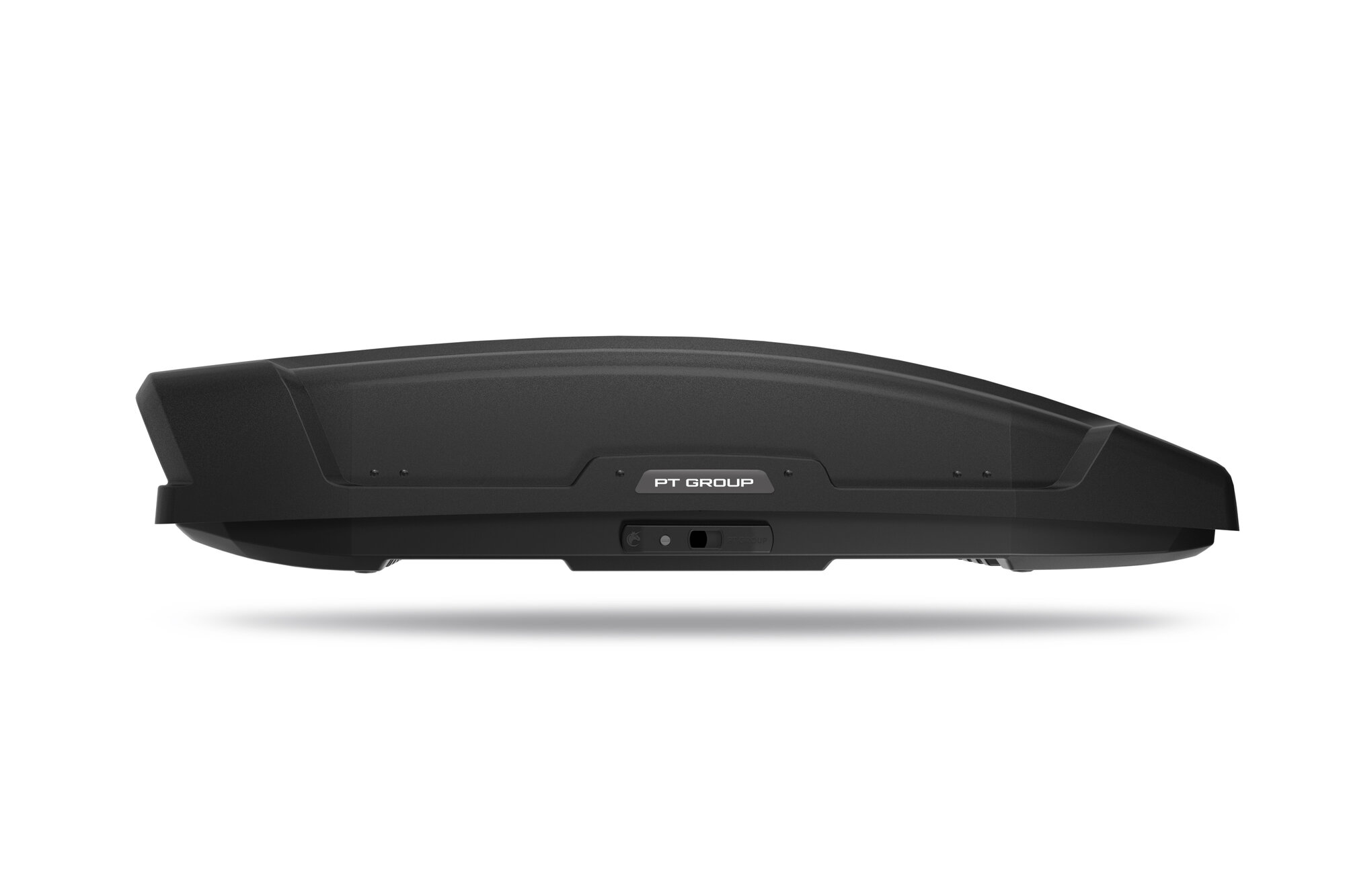 Автобокс на крышу автомобиля "Space" двустороннее открывание (черный) / PT-Group