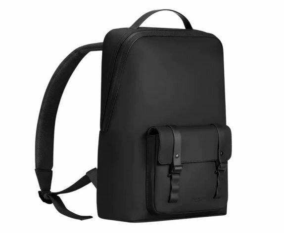 Рюкзак из эко-кожи Gaston Luga Splsh Organic Backpack 15". Цвет: черный.