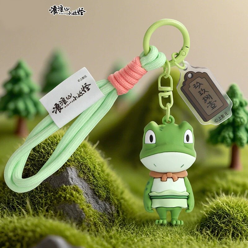 Оригинальный плюшевый брелок-монстрик Лангланг Монстрчик-Поросенок, новая кукла, подвеска для рюкзака, подарок