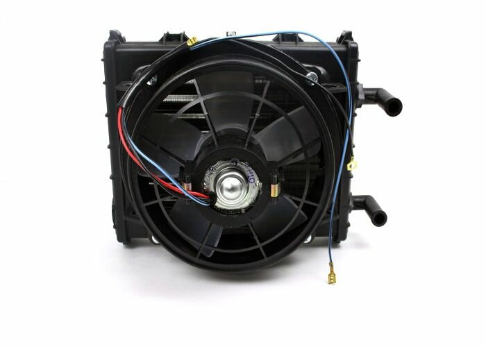 Отопитель салона доп. для а/м ПАЗ (d-18мм) 24В (алюм. радиатор) пласт. корпус