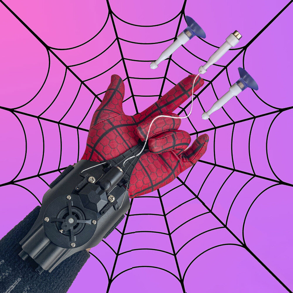 Spider Web Shooter Web Launcher String Shooters Игрушка для ролевых игр супергероев
