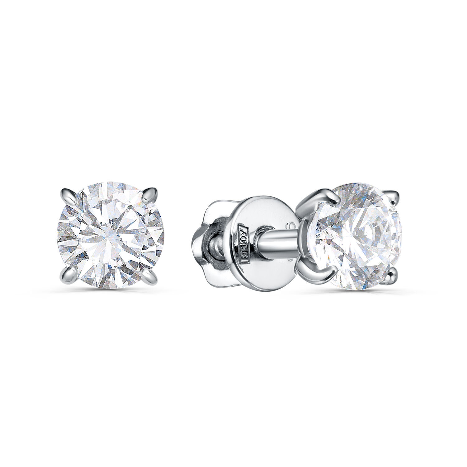 Моносерьга, серебро, 925 проба