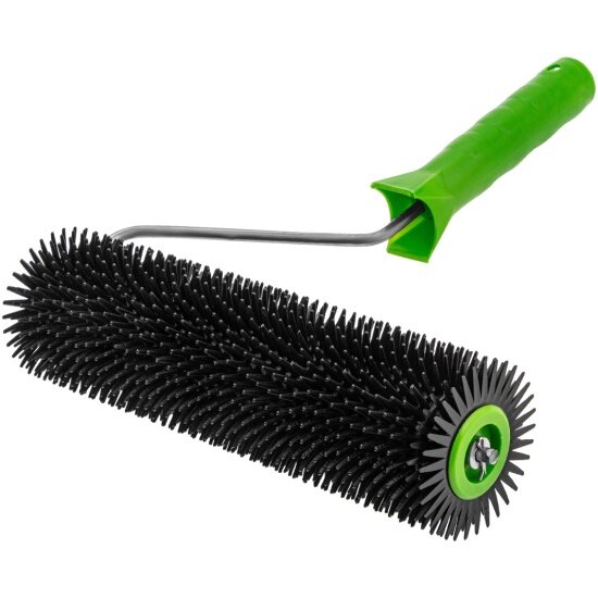 Валик Сибртех игольчатый для наливных полов с ручкой, острая игла, 240 мм, , 81110