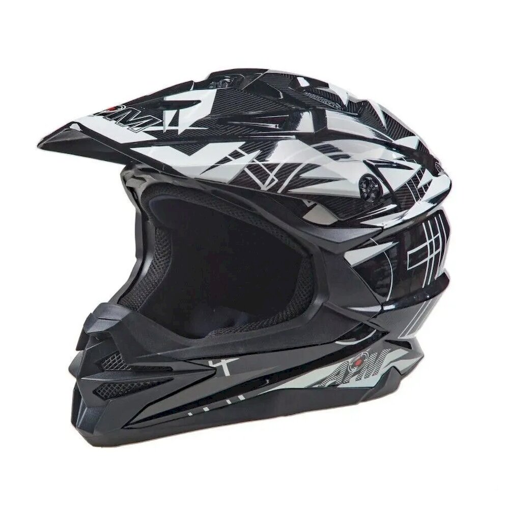 Шлем AiM JK803S White/Black глянцевый XS