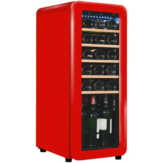 Винный шкаф Tesler CWC-248 RUBY RED