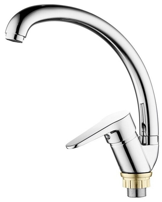 Смеситель для кухни, "утка", карт.35мм, гайка G.Lauf; NUD4-A146