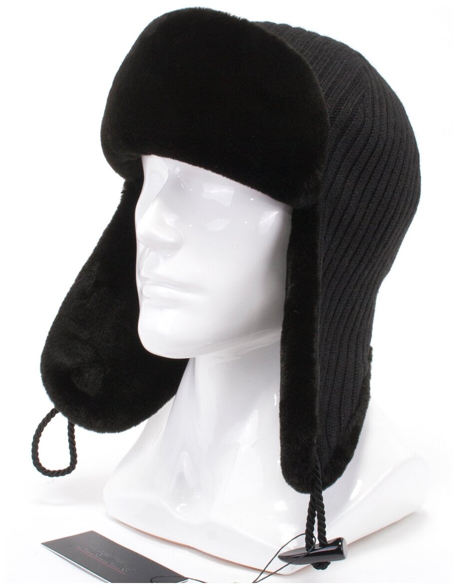 Шапка-ушанка для мужчин