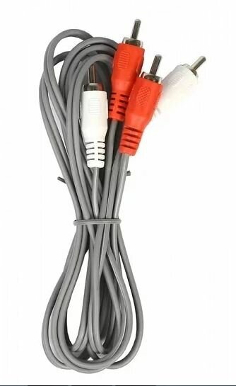 Кабель Smartbuy 2xRCA (M) - 2xRCA (M), 1,8 м, в пакете (KA-221-300)