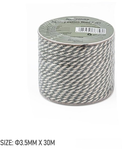 Оттяжки для палатки, веревка хлопковая ветрозащитная NH20PJ122