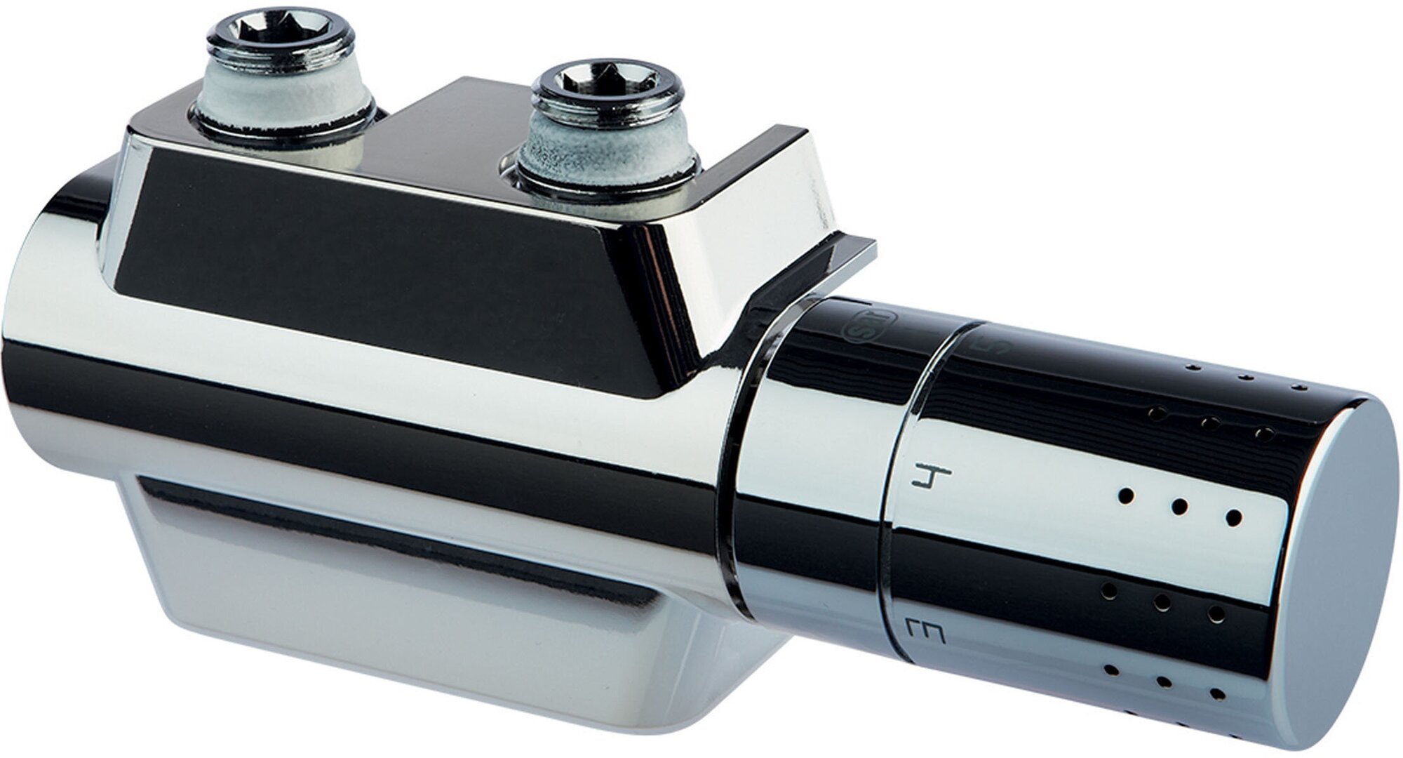 Комплект для нижнего подключения Flamco Simplex Variodesign, хром