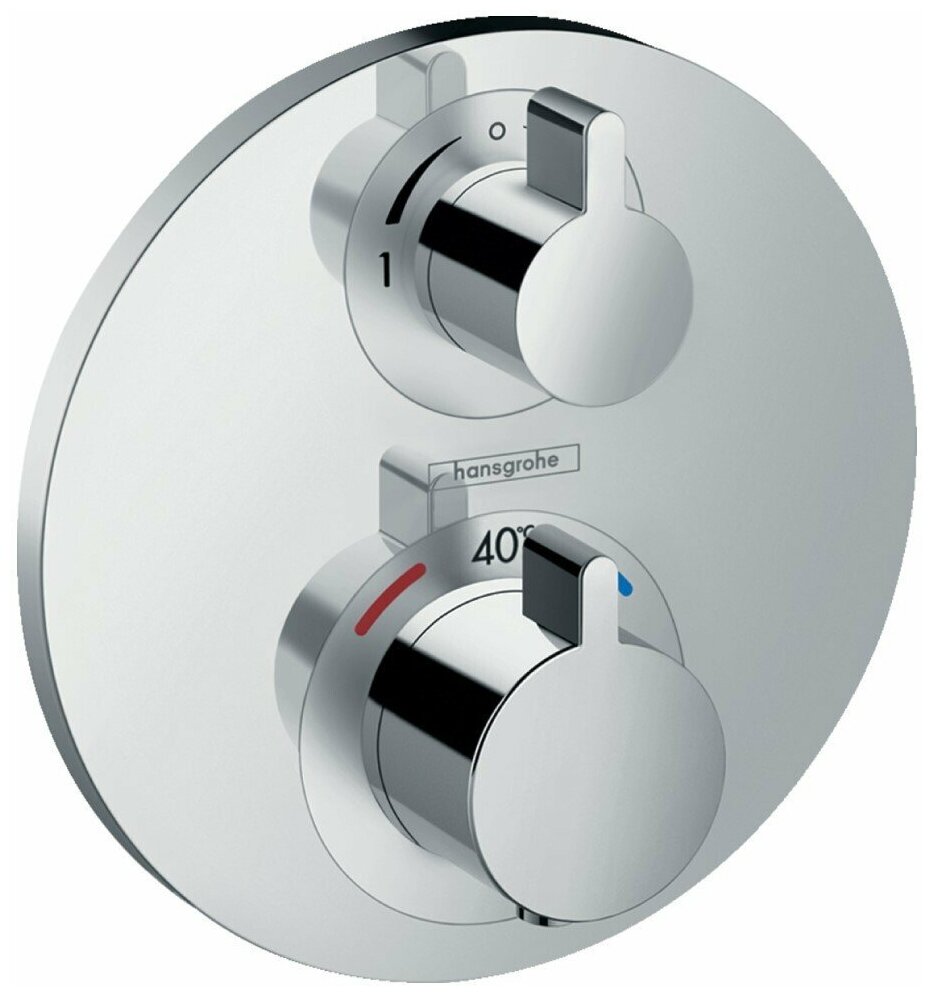 Hansgrohe Термостат Hansgrohe Ecostat S 15758000 встраиваемый, внешняя часть