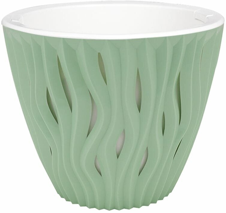 Кашпо Вдохновение 2,25л мята (КШ-5661)