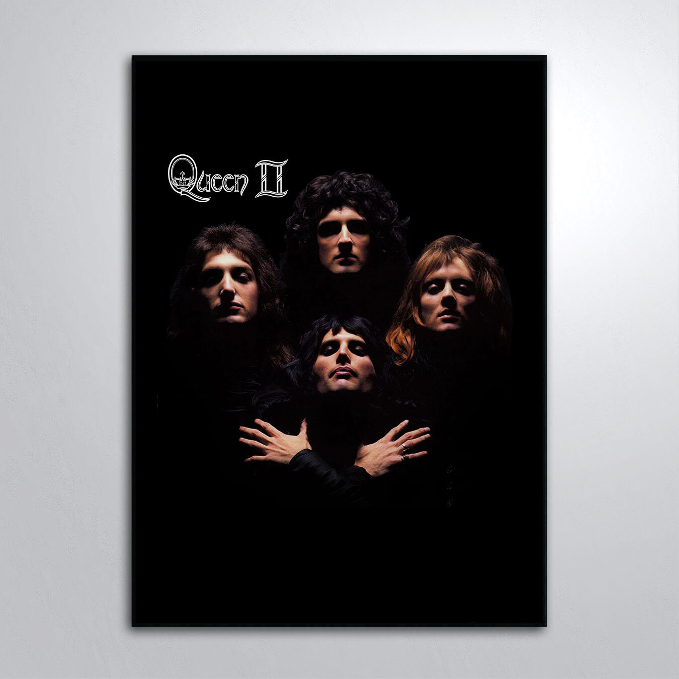 Постер без рамы/Queen II Альбом Винил Фредди Меркьюри (А2/420х594)