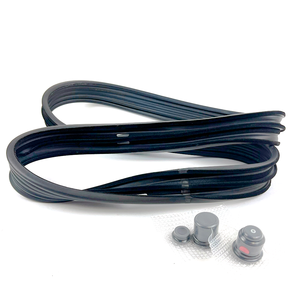 Ремкомплект надставки двери УАЗ 469, 3151, Хантер (уплотнитель, ручка, защелка, заглушка)