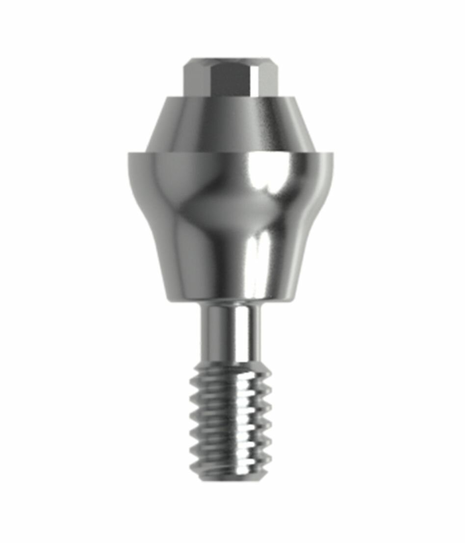 0332 Nobel Active Мультиюнит абатмент прямой 4,3/5,0 мм RP высота шейки 2,5 мм Nobel Active Parallel CC Conical Connection Нобель Коническое Соединение