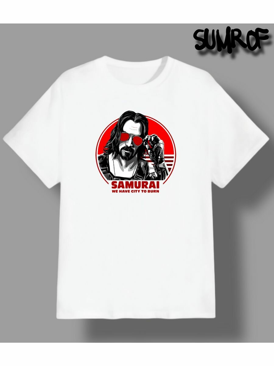 Футболка киберпанк