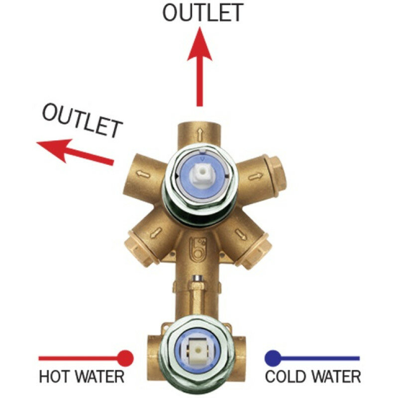 Внутренняя часть для смесителя Bossini Oki Cube New Z00130000 G 1/2